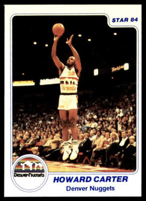 1983-84 Howard Carter STAR Basketball #183 *NICE* Denver Nuggets | eBay