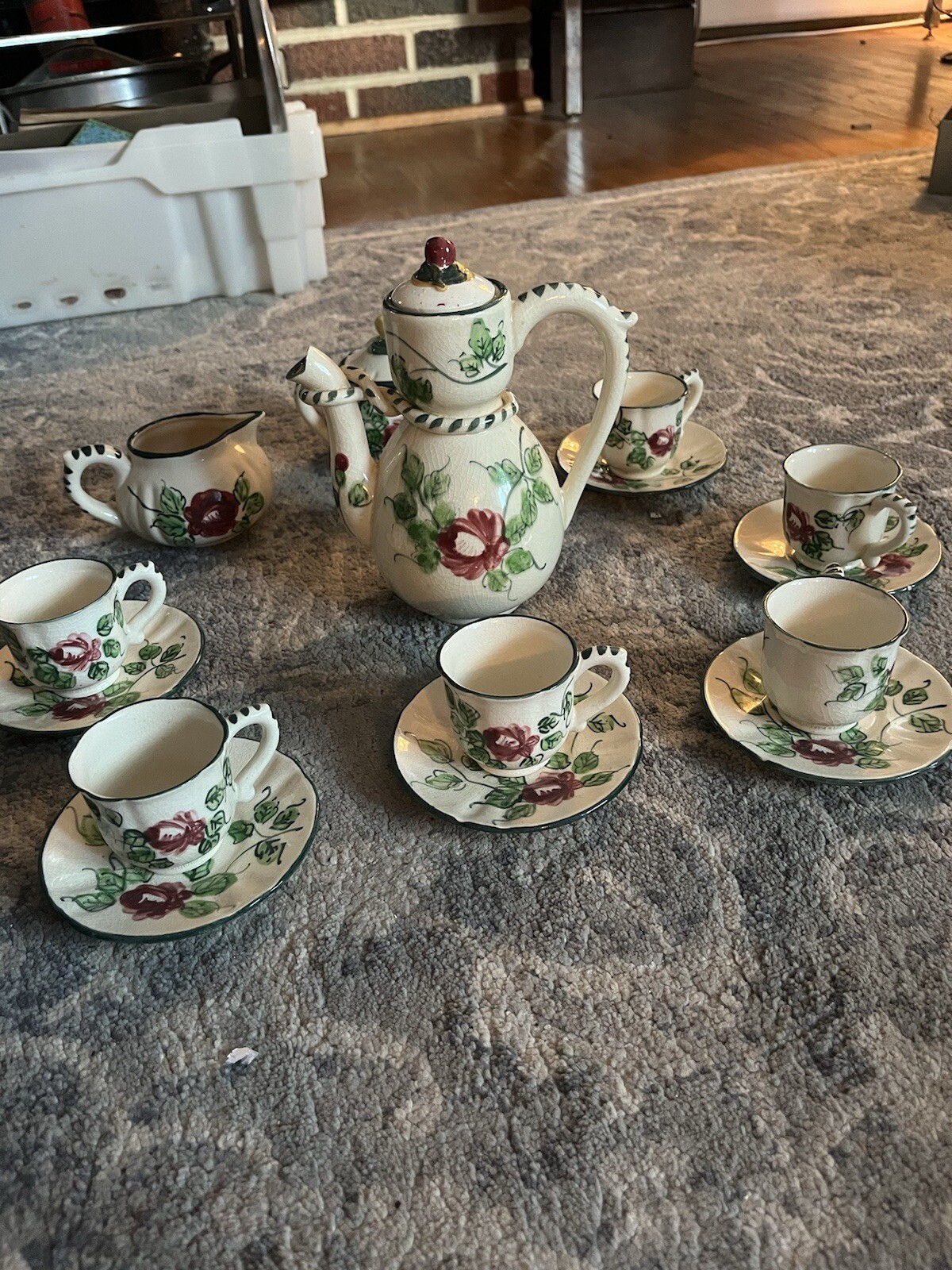 Antique Collectible Tea Set | eBay