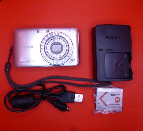 Sony Cyber-shot DSC-W310 12.1MP Compact Digital Camera Silver Tested++ ...