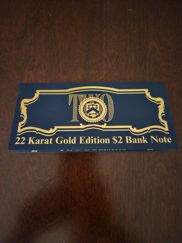 2013 22KT Karat Gold Foil Edition $2 Dollar Bill | eBay