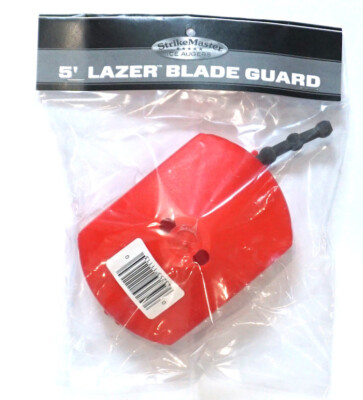 5" StrikeMaster Lazer Auger Blade Guard/Cover with Strap, Red #LBG-5 | eBay