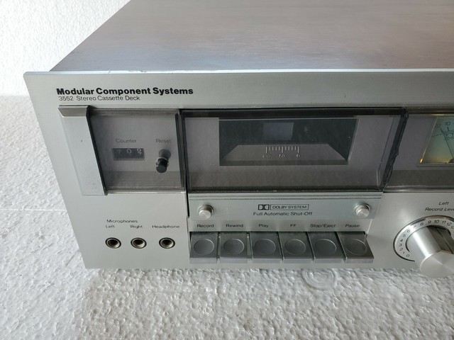 Vintage MCS Modular Component Systems 3552 Stereo Cassette Deck for ...