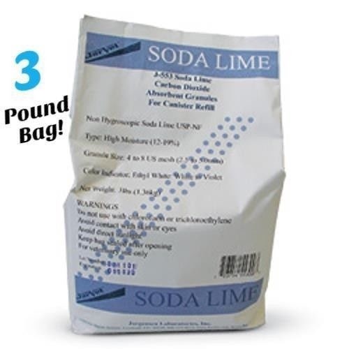 Soda Lime Granules, 3 lb. bag by Jorgensen, CO2 Absorber Sodasorb | eBay