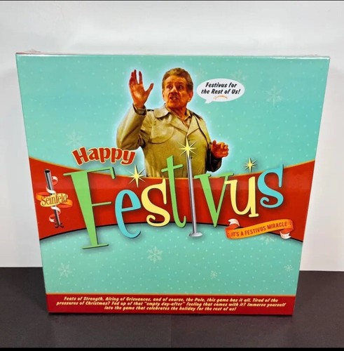 Seinfeld HAPPY FESTIVUS It's A Festivus Miracle Board Game NEW SEALED ...