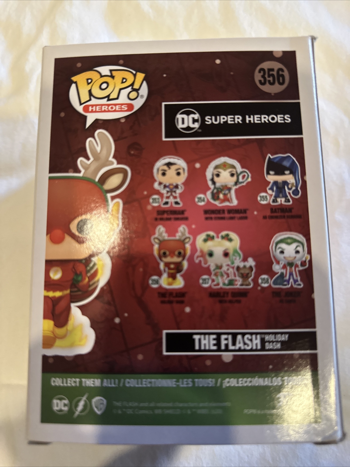 Funko Pop! The Flash Holiday Dash DC Comics Holiday IN STOCK Pop 356 | eBay
