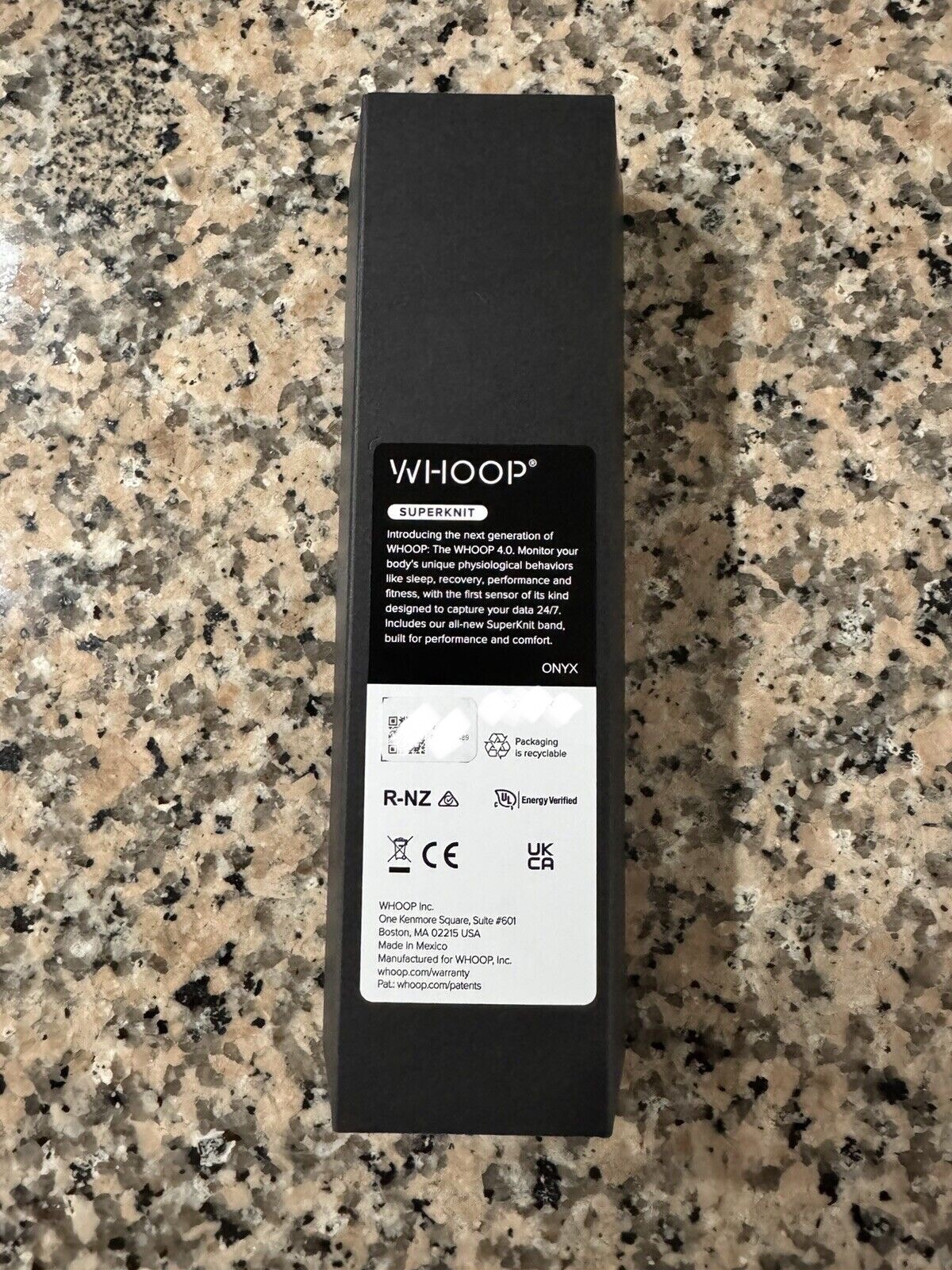 Whoop WS40 4.0 Fitness Tracker - Onyx NEW | eBay