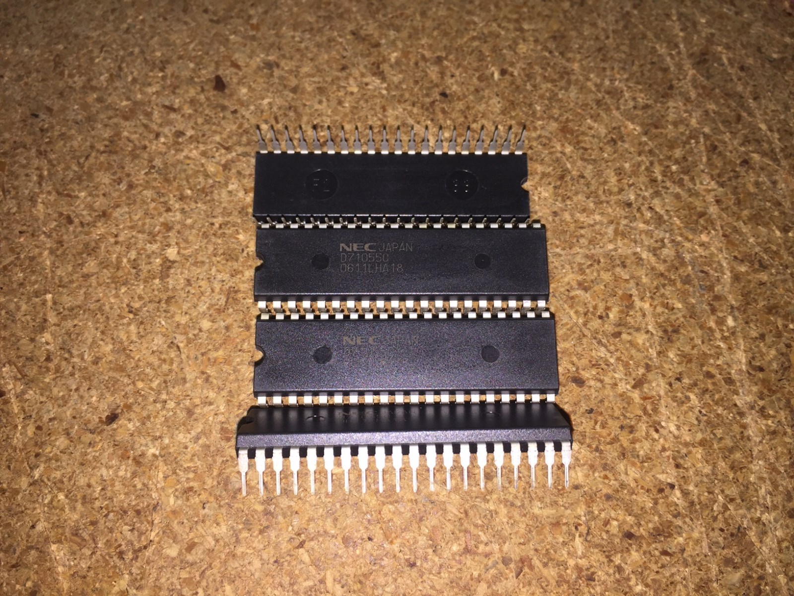 (2 PIECE LOT) UPD71055C, D71055C NEC CMOS Peripherals Interface 40-Pin ...