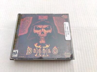 Diablo II 2 Video Game PC/MAC Windows 2000/98/95/NT CD-ROM Blizzard 3 ...