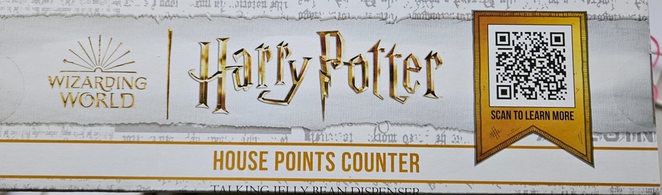 Jelly Belly Harry Potter House Points Counter Dispenser (includes 28g ...