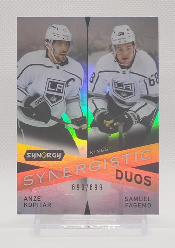 2022-23 Upper Deck Synergy - Synergistic Duos Star-Rookie Anze Kopitar ...