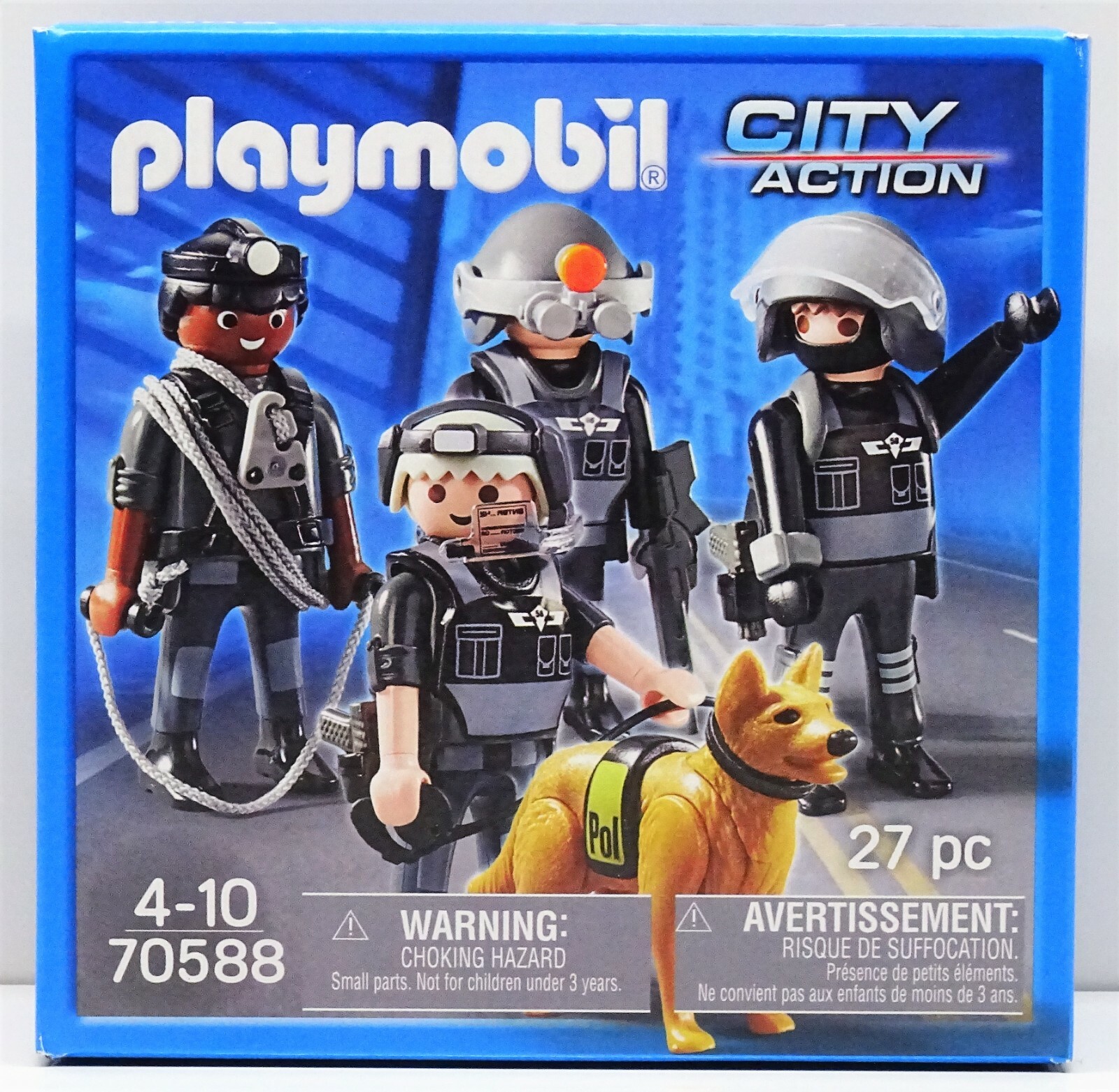 Marine Dies Verbannung Playmobil Polizeireiter H lzern Kolben Lila