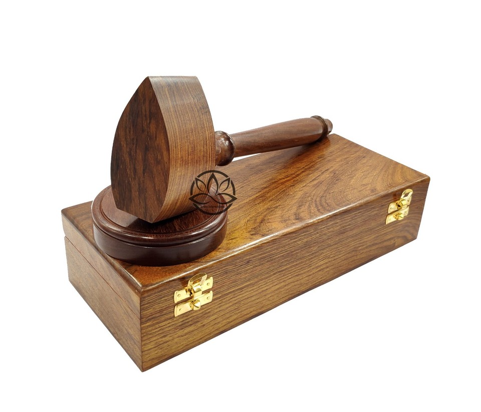Masonic Gavel and Block Premium Quality Handcrafted Rosewood Gavel with ...