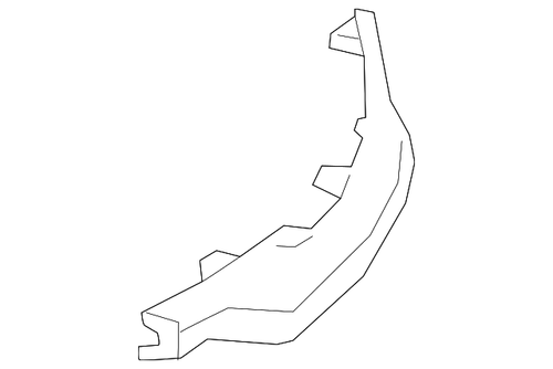 Genuine GM Black Rear Passenger Side Bumper Fascia Molding 84200484 | eBay