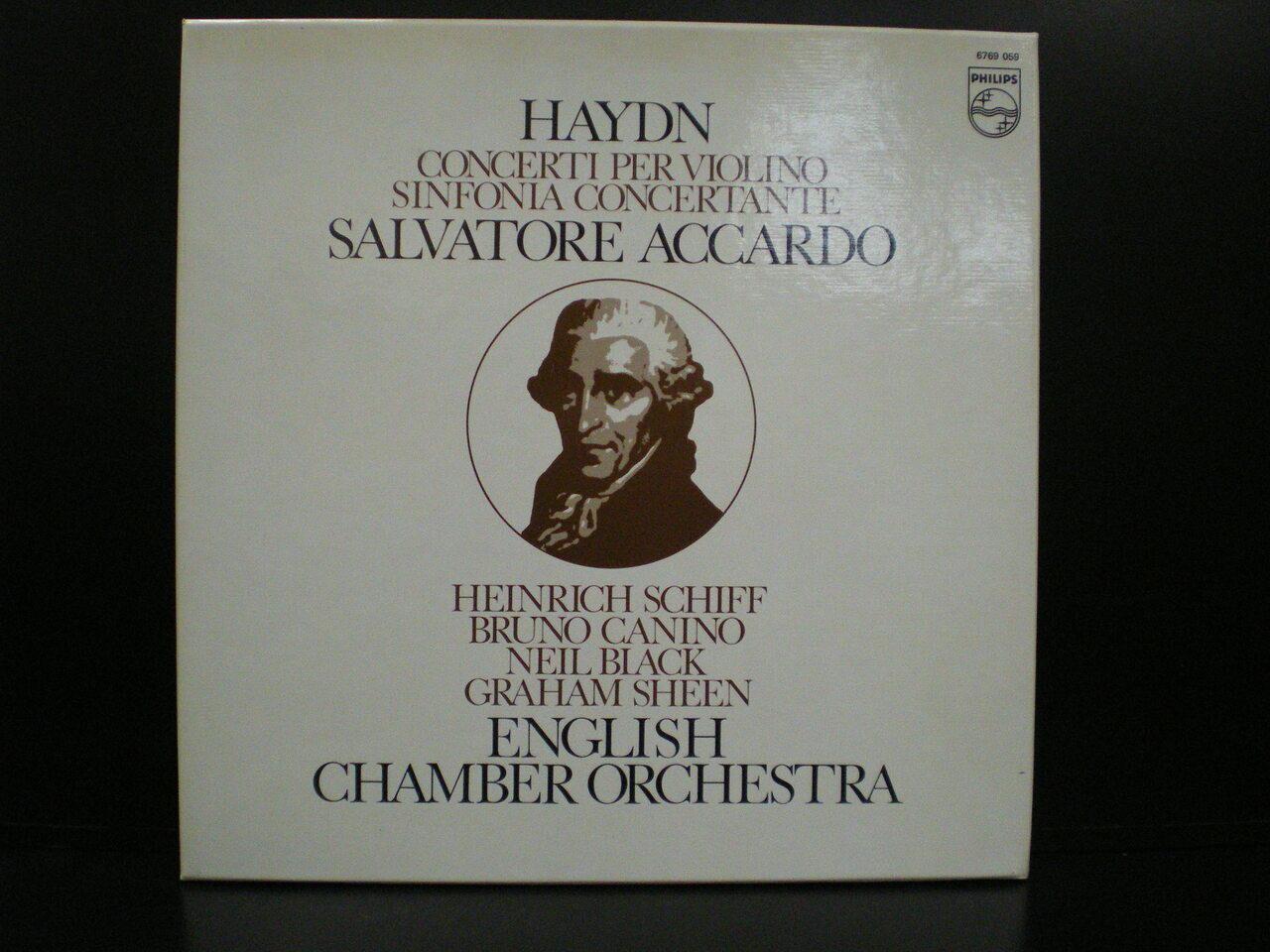 Haydn Concerti Per Violino Sinonia Accardo LP | eBay