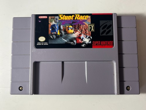 Stunt Race FX (Super Nintendo, 1994) Video Game Cart Only Tested ...