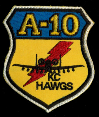USAF A-10 KC HAWGS Warthog Patch KP-11 | eBay