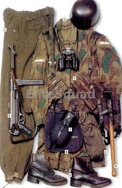 German Paratroopers Ww2 Equipment
