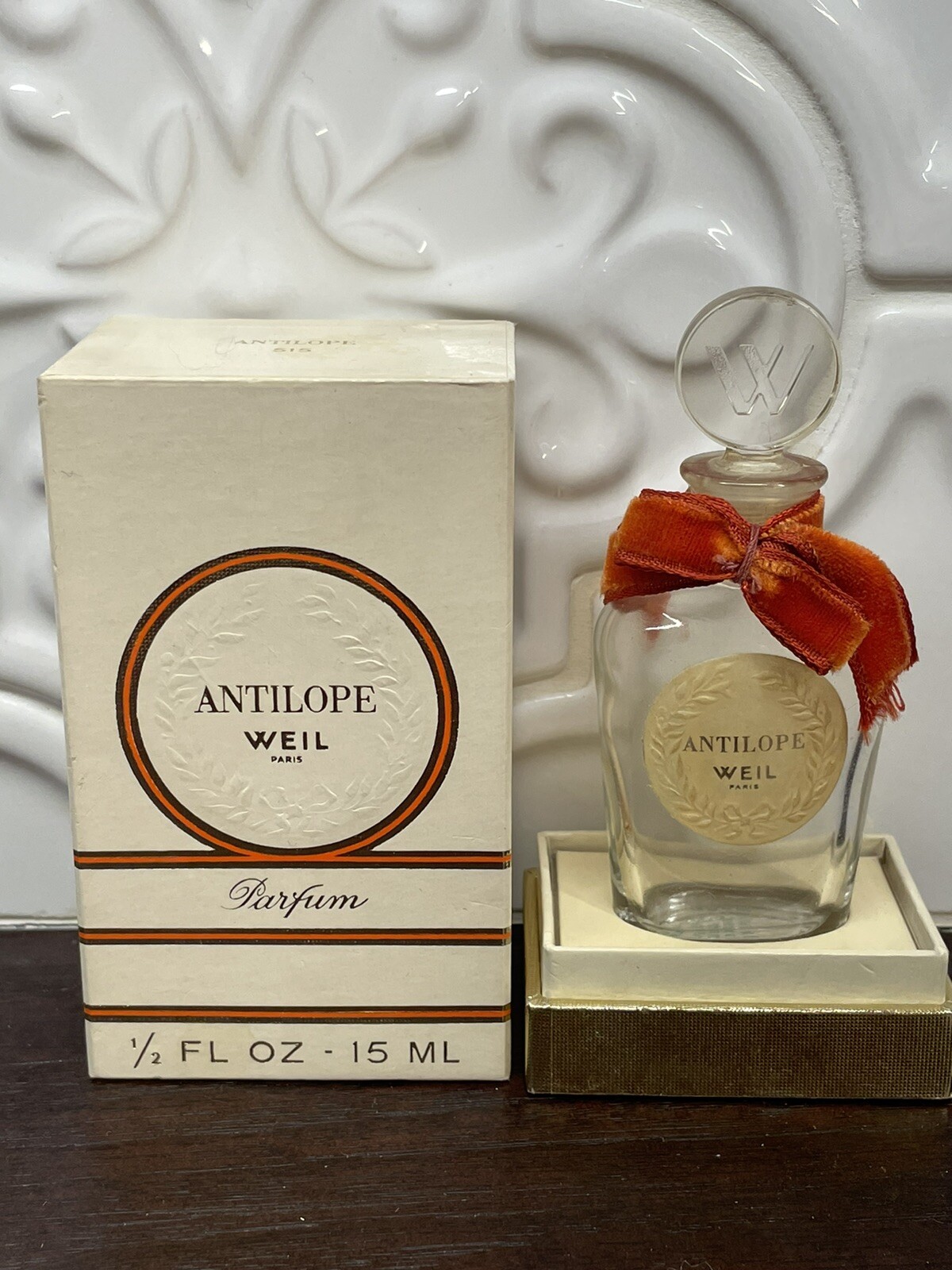 Vintage Original Antilope parfum extrait by Weil 0.5 oz perfume 15ml 1/ ...