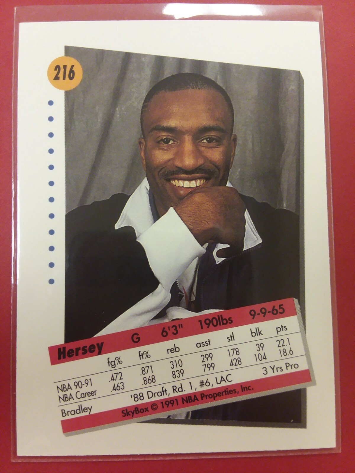 1990-91 SkyBox Hersey Hawkins + Steve Colter + Brian Quinnett NBA | eBay