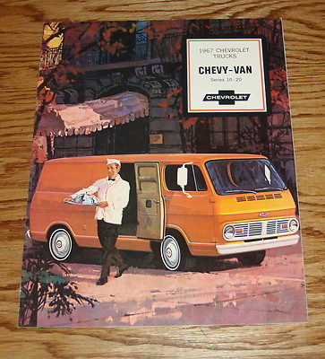 Original 1967 Chevrolet Chevy-Van Series 10-20 Sales Brochure 67 | eBay