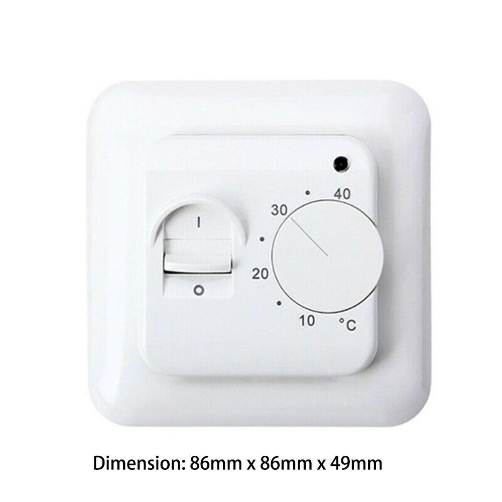Controller Mechanical Manual Thermostat UnderFloor Heating Thermostat ...