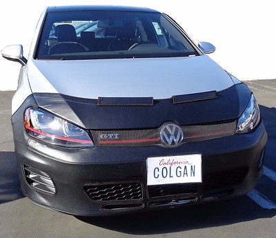 Colgan Front End Mask Bra 2pc.Fits VW GTI 2015-2019 Without Lic.Plate,W ...
