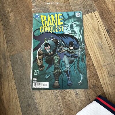 Bane Conquest Comic 3 Cover A First Print 2017 Chuck Dixon Graham Is’t ...