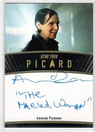 STAR TREK PICARD SEASONS 2 & 3 Amanda Plummer as Vadic INSCRIPTION ...