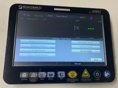 IRadimed 3885T (3880) MRI Patient Monitoring System Remote Tablet ...