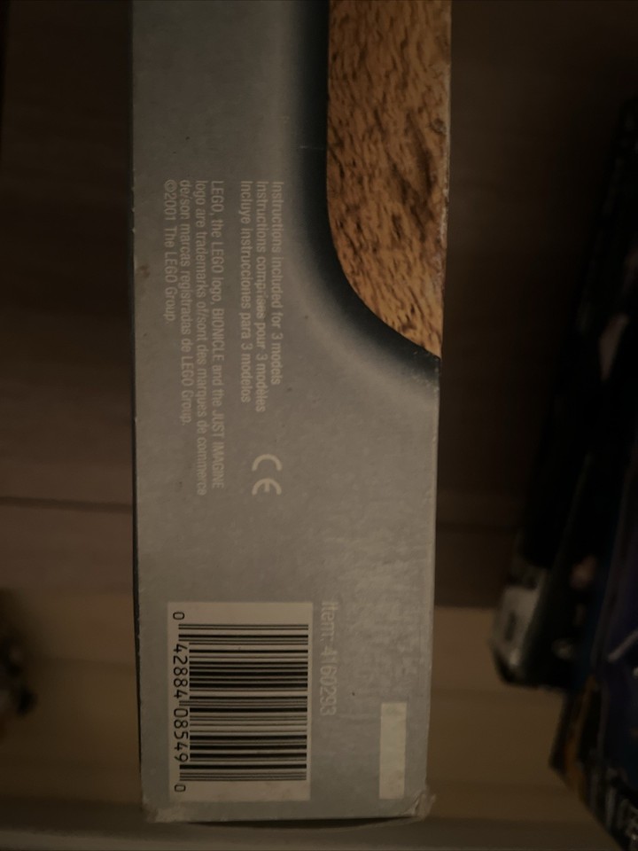 Factory Sealed Lego Bionicle Tarakava #8549 Rahi Kanohi 2001 Vintage ...