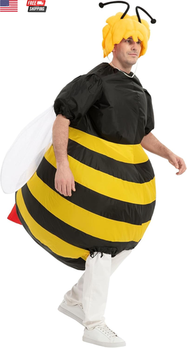 Inflatable Bumble Bee Costume Adult Size 744759348135| eBay