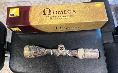 Nikon Omega 3-9x40 Realtree APG BDC250 Muzzleloader Rifle Scope | eBay