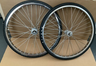 ARAYA old school BMX VINTAGE ARAYA 20 X 1 3/8 Chrome WHEELS “READ ...