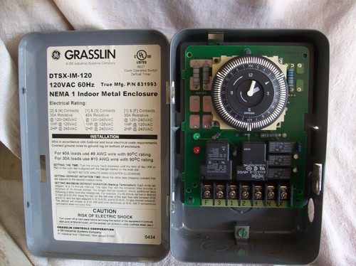 GRASSLIN DEFROST TIMER DT 140 ST120 - NEW IN BOX | eBay