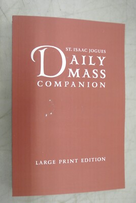 St. Isaac Jogues Daily Mass Companion Large Print Edition, Paperback | eBay