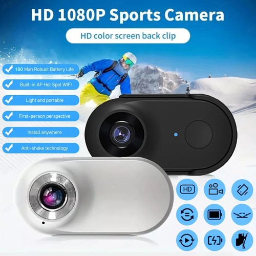 1080P HD Thumb Camera WiFi Mini Body Camera Wearable Action Body Camera ...