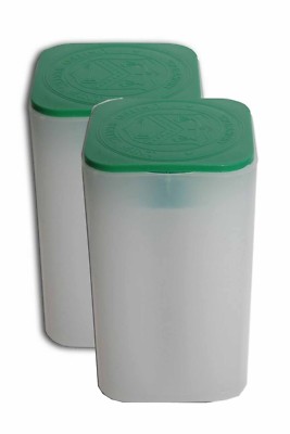 2 Genuine US Mint Square Coin Tubes For 40 American Silver Eagle Coins ...