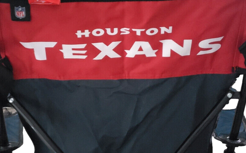 Houston Texans NFL Rawlings Game Day Elite Foldable Tailgate Chair Blue ...