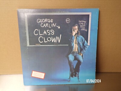George Carlin Class Clown Comedy Album 1972 Little David Records Stand ...