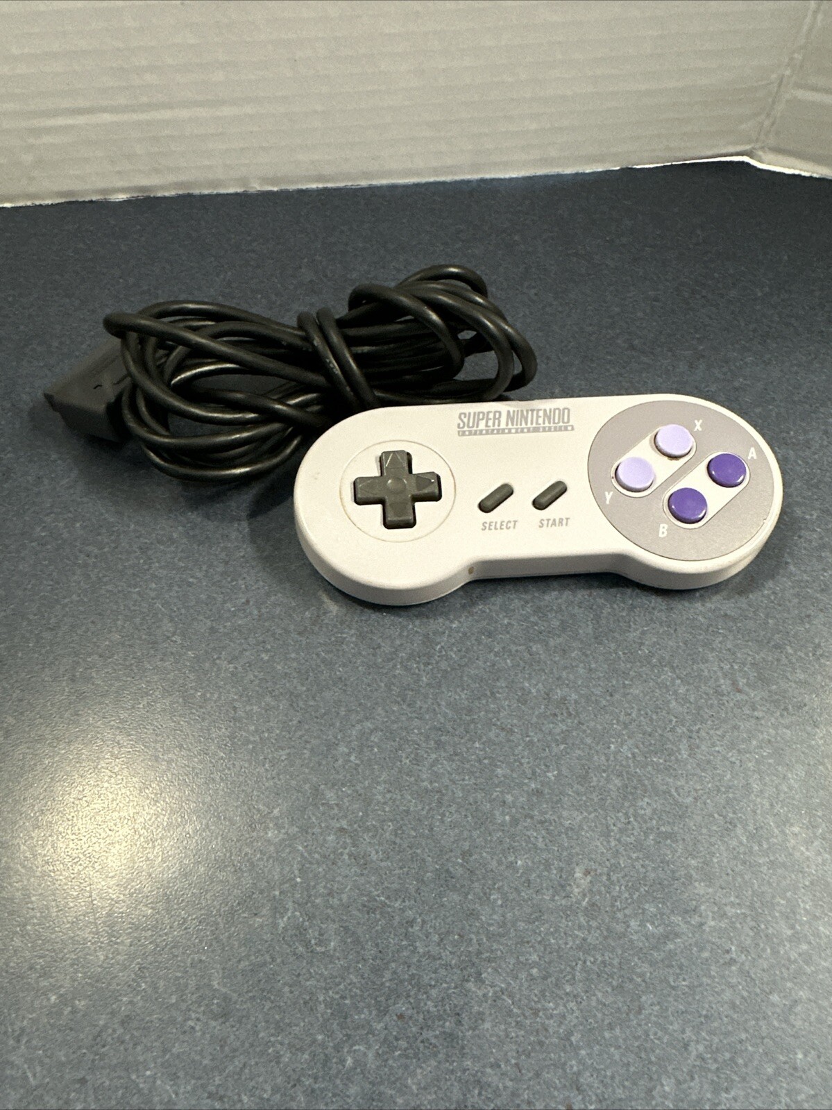 SNES Super Nintendo Original Controller GENUINE OEM OFFICIAL SNS-005 ...