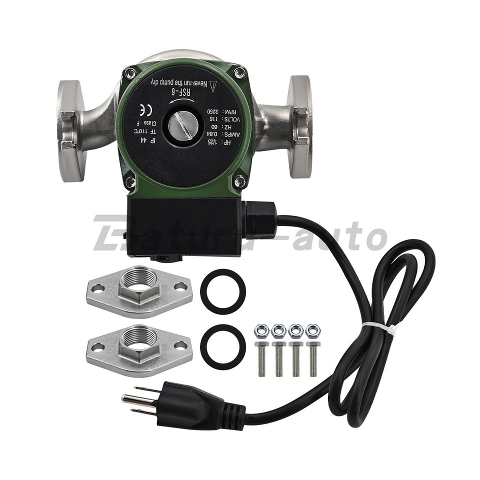Replacement NEW For Taco 008-SF6 Stainless Steel Circulator Pump 115V 1 ...
