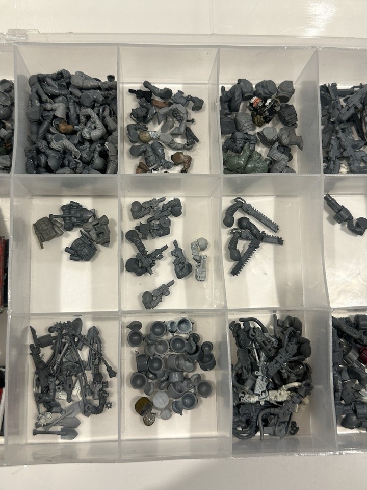 Warhammer 40k Bits Box Bundle Imperial Guard Astra Militarium Cadian ...