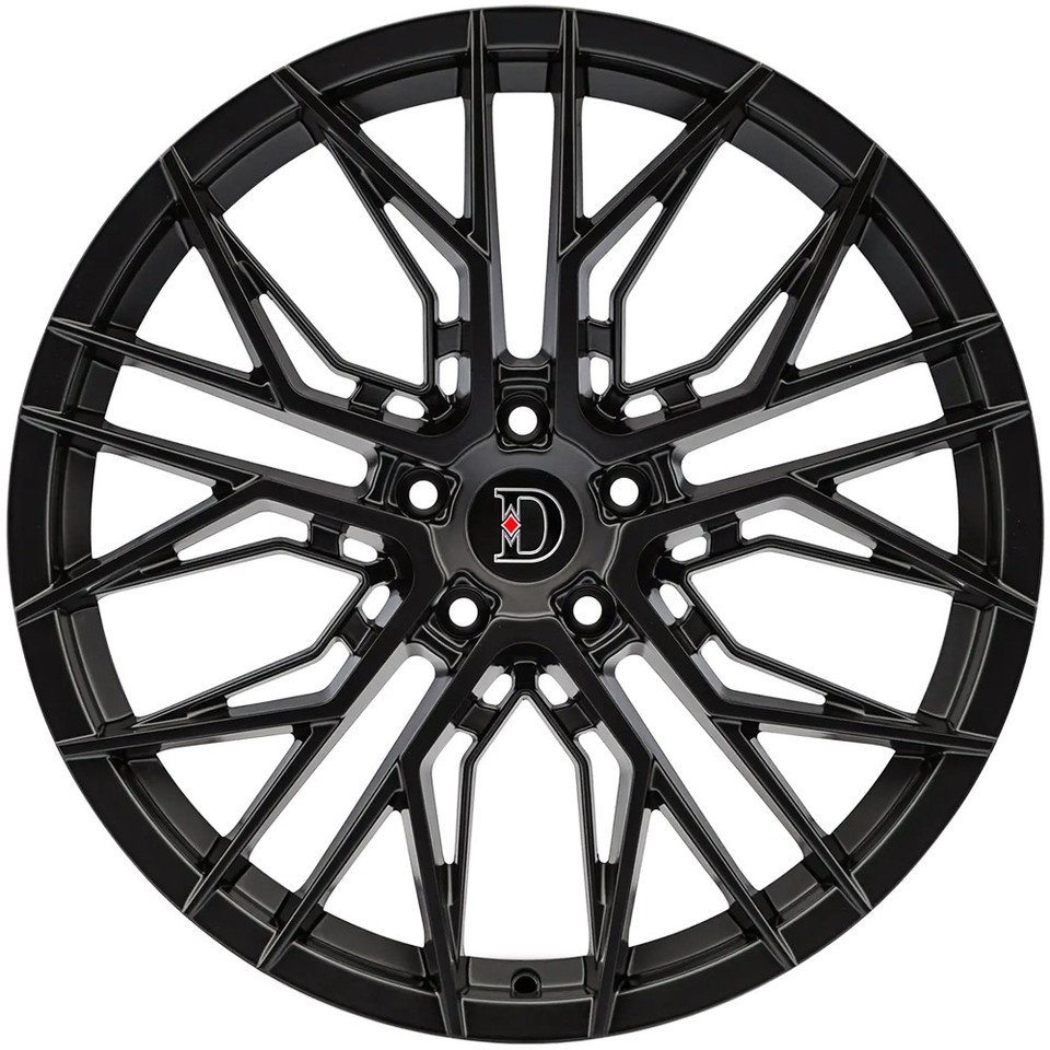 (Set of 4) Defy D05 20x8.5 5x120 +32mm Gloss Black Wheels Rims 20" Inch ...