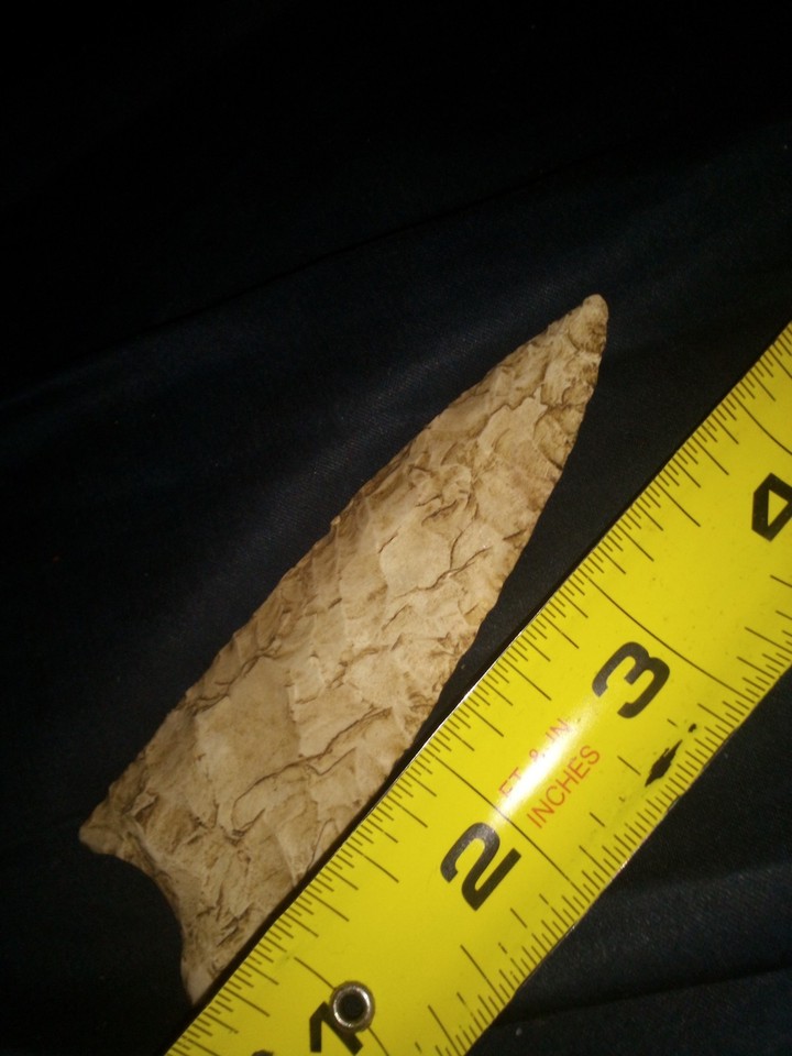 Authentic Clovis Arrowhead Native Paleo 10,000 Years Old No Breaks G10 Piece | eBay