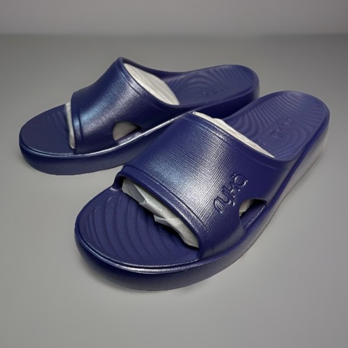 Ryka Restore Recovery Slide Purple Women’s Size 6 - 6.5 Foam Sandals ...