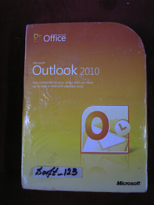 Microsoft Office Outlook 2010 Licensed For 2 PCs Full Retail Version ...