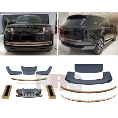 for 2023-2025 Land Rover Range Rover black grille molding exterior trim ...