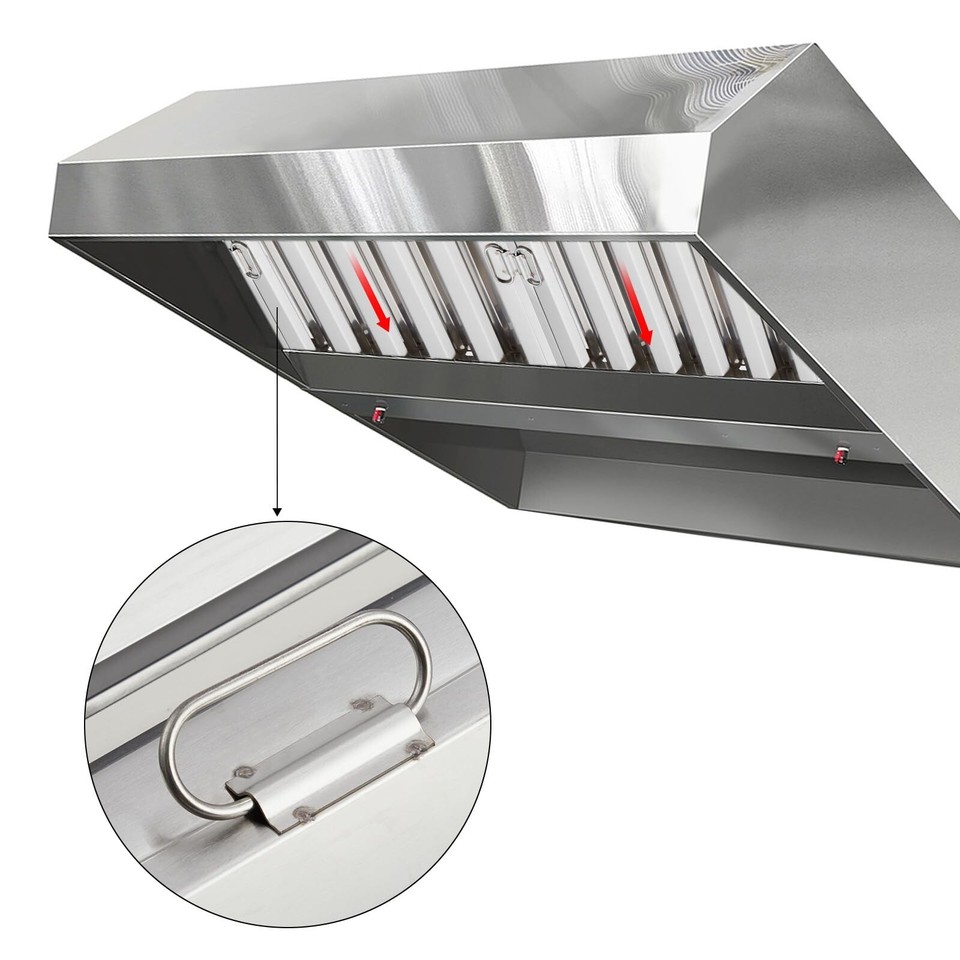 Commercial Hood Filters Range Hood Filters for Restaurant Kitchen ...