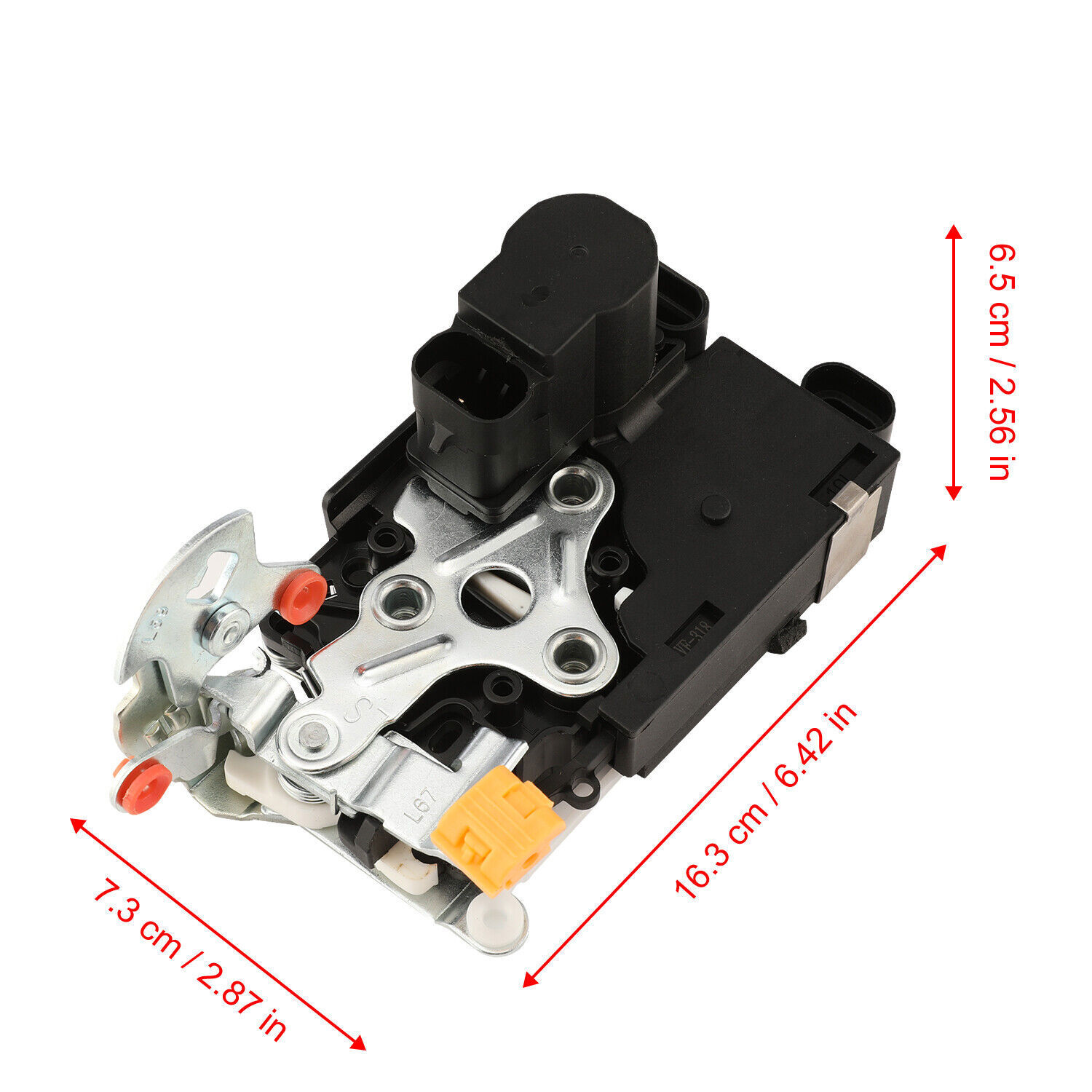 Door Lock Actuator &Integrated Latch LH Driver Side Front 15110643 Fit ...