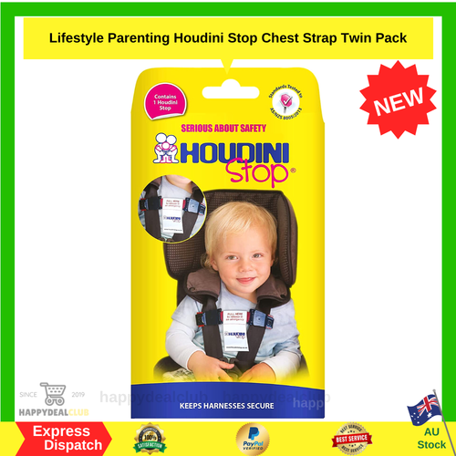 Lifestyle Parenting Houdini Stop Chest Strap Twin Pack | NEW AU | eBay ...